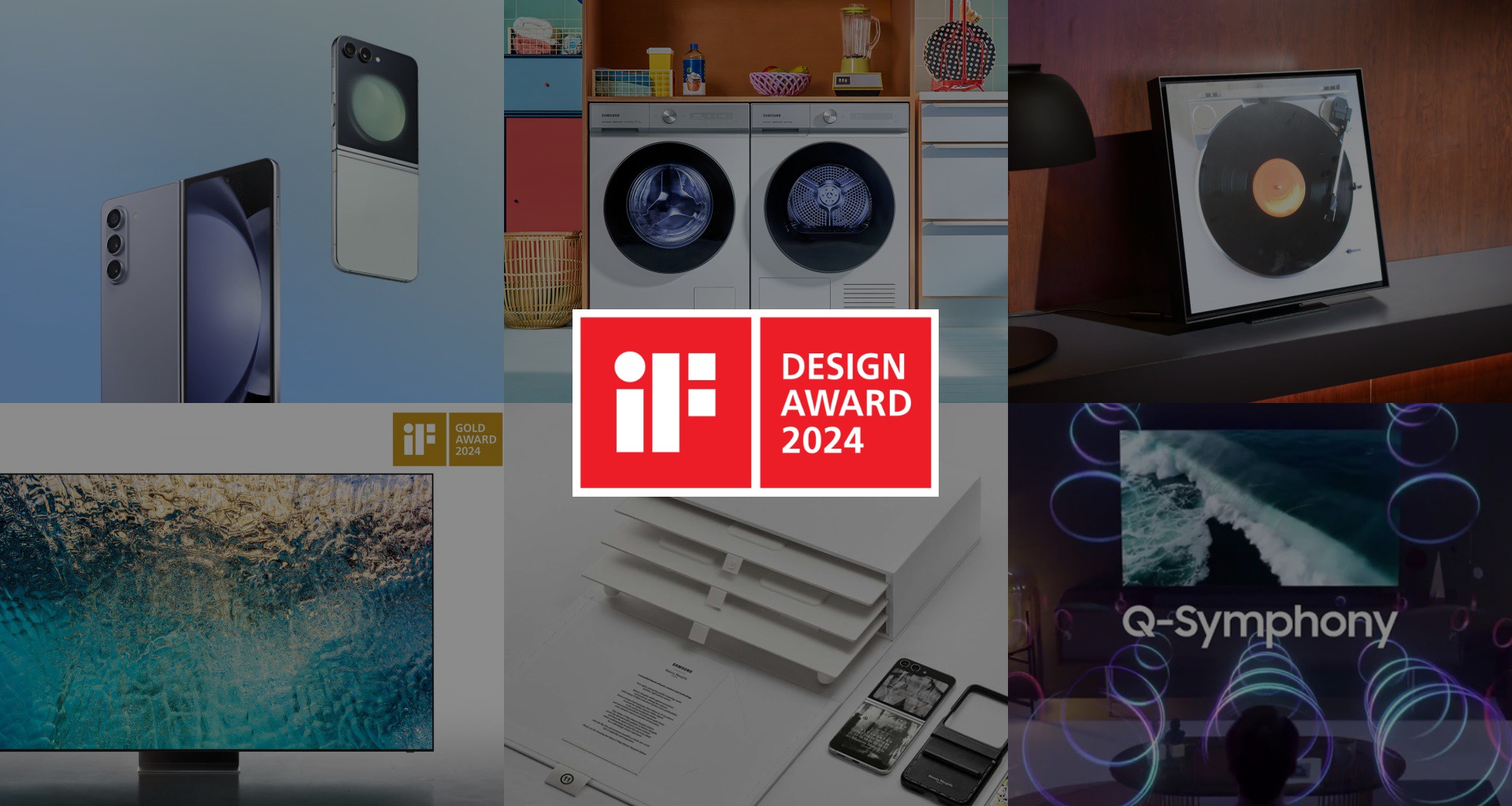 Samsung đạt 75 giải thưởng thiết kế iF Design Award 2024: gồm 2 giải vàng